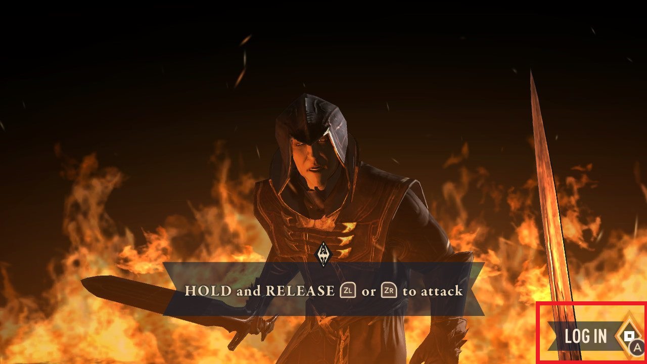 How do I sign into my existing character on Nintendo Switch? - Bethesda ...