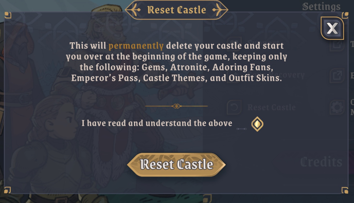 How do I reset my progress in The Elder Scrolls: Castles? - Bethesda ...