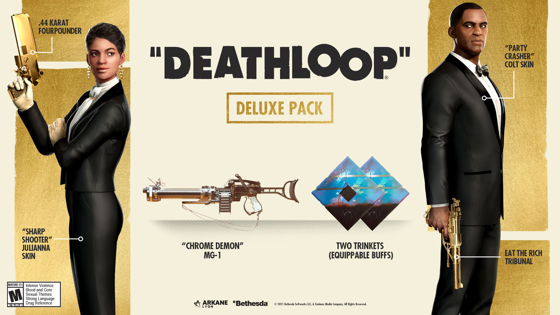 What comes with the DEATHLOOP Deluxe Pack? - Bethesda Support