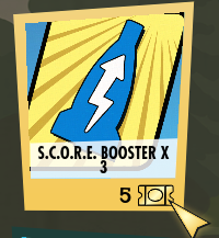 What is the S.C.O.R.E. Booster item in the Atomic shop? - Bethesda Support
