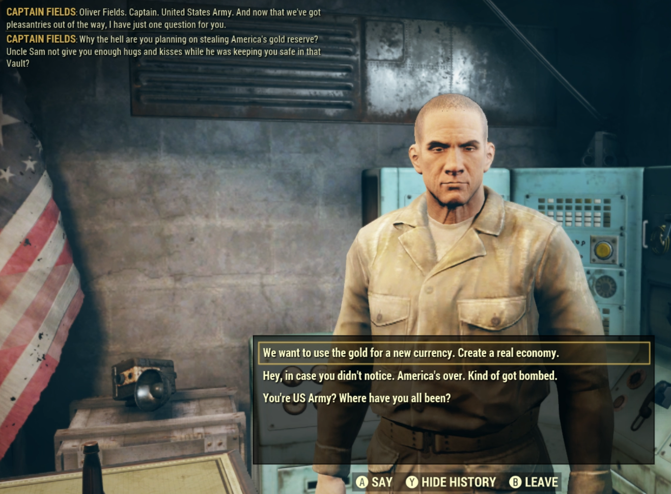 "El deber llama" - Misión - Fallout 76 - Soporte Bethesda