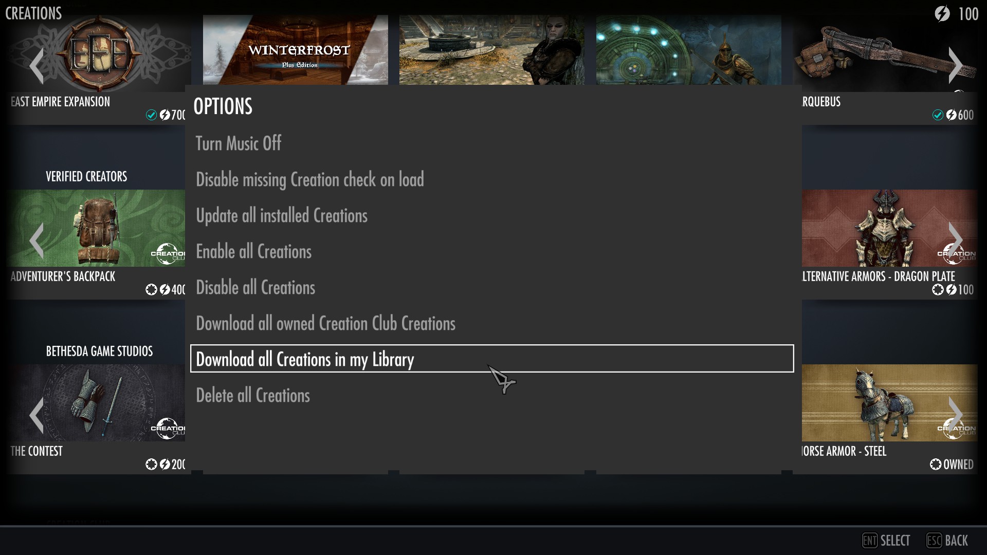 How do I download the included creations in the Anniversary Edition ...