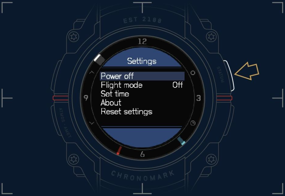 Using the LPV6 Watch - Instruction Manual - Chronomark Watch - Bethesda ...