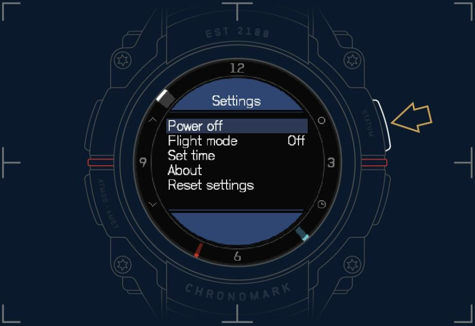 Using the LPV6 Watch - Instruction Manual - Chronomark Watch - Bethesda ...
