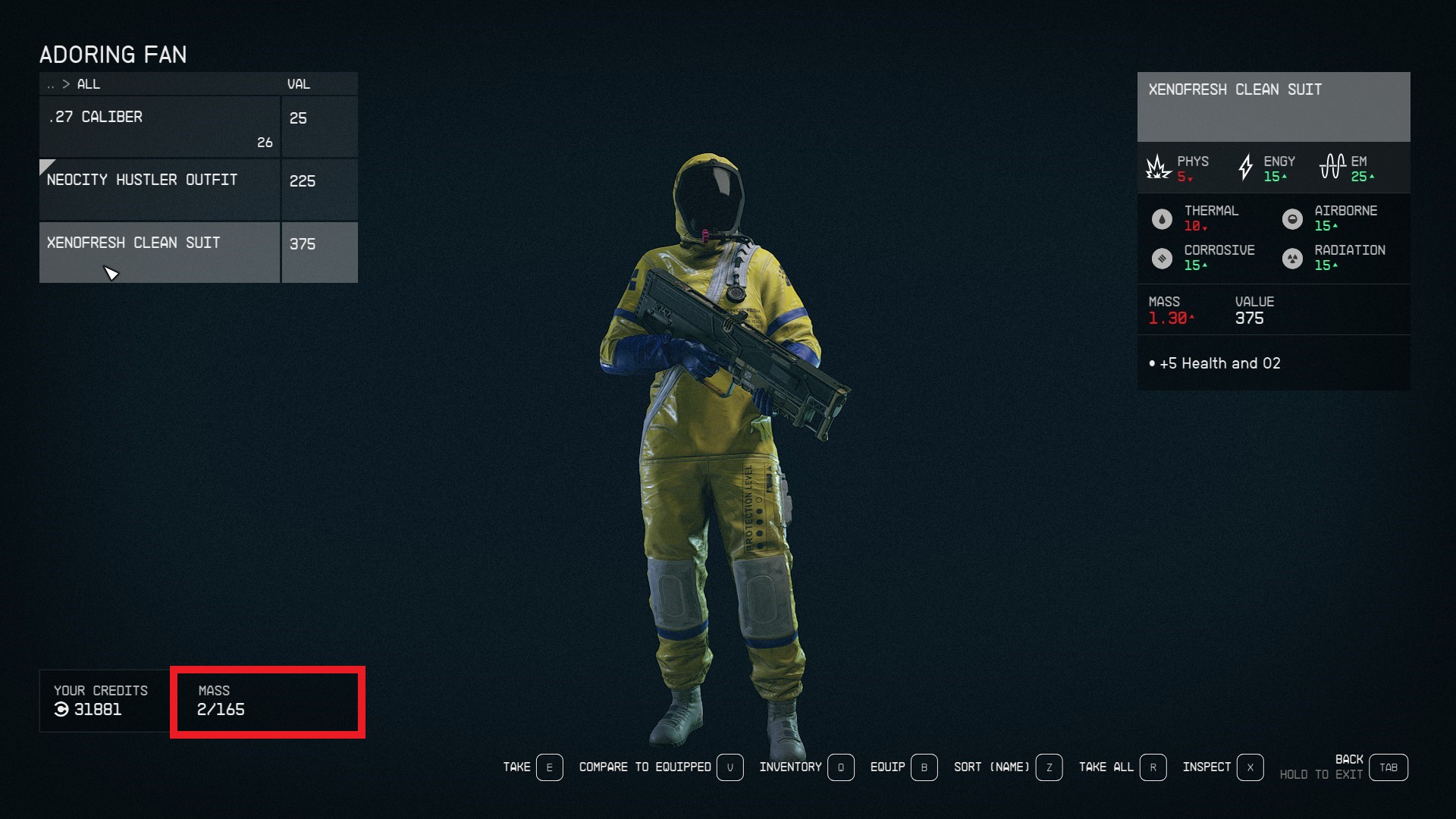 Inventory Management - Tips & Tricks - Starfield - Bethesda Support