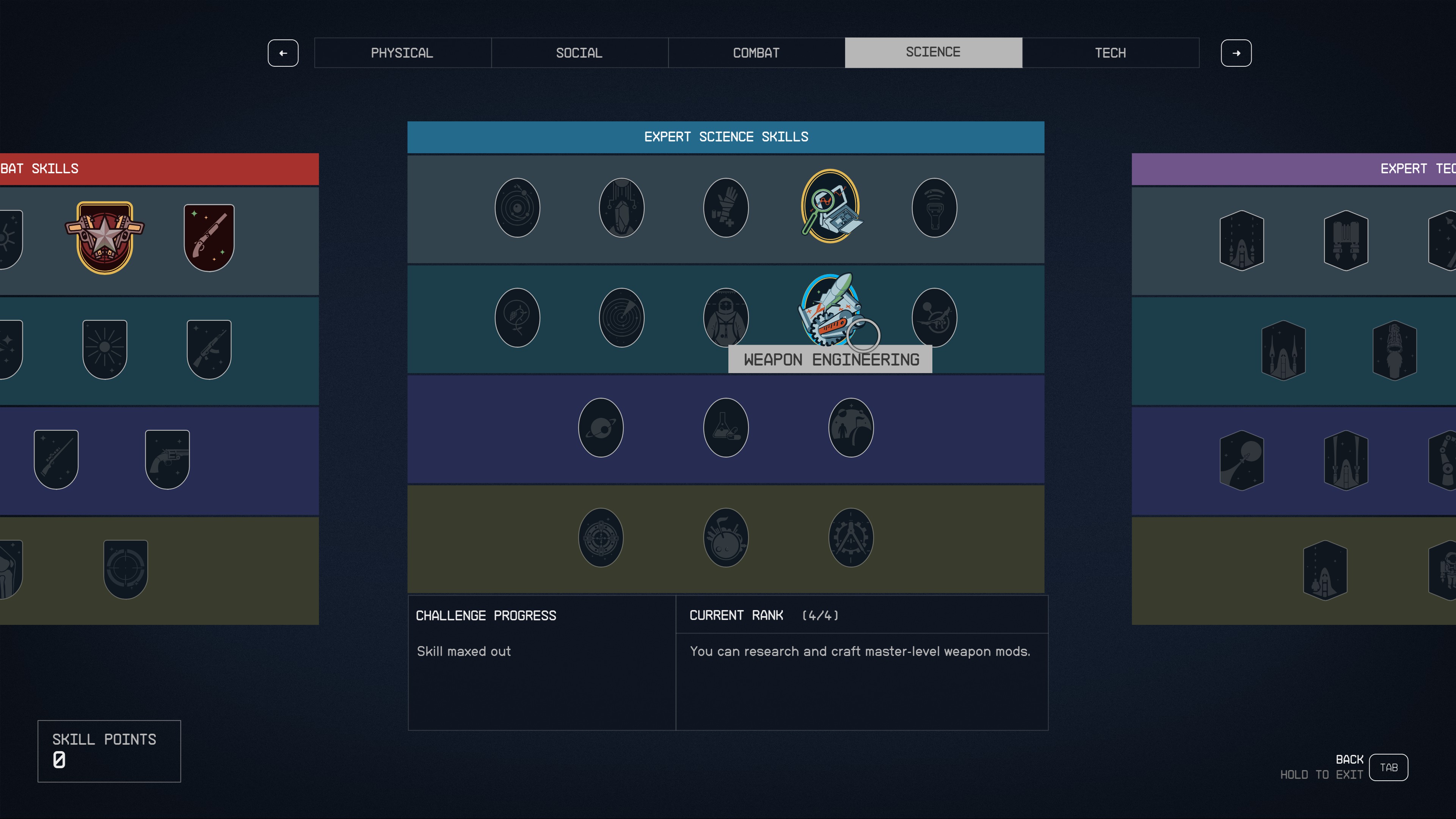 Weapon Workbench - Starfield - Bethesda Support