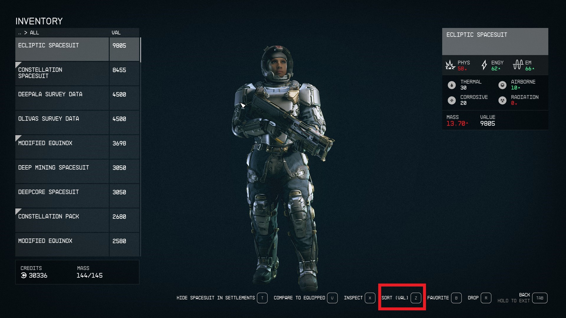 Inventory Management - Tips & Tricks - Starfield - Bethesda Support