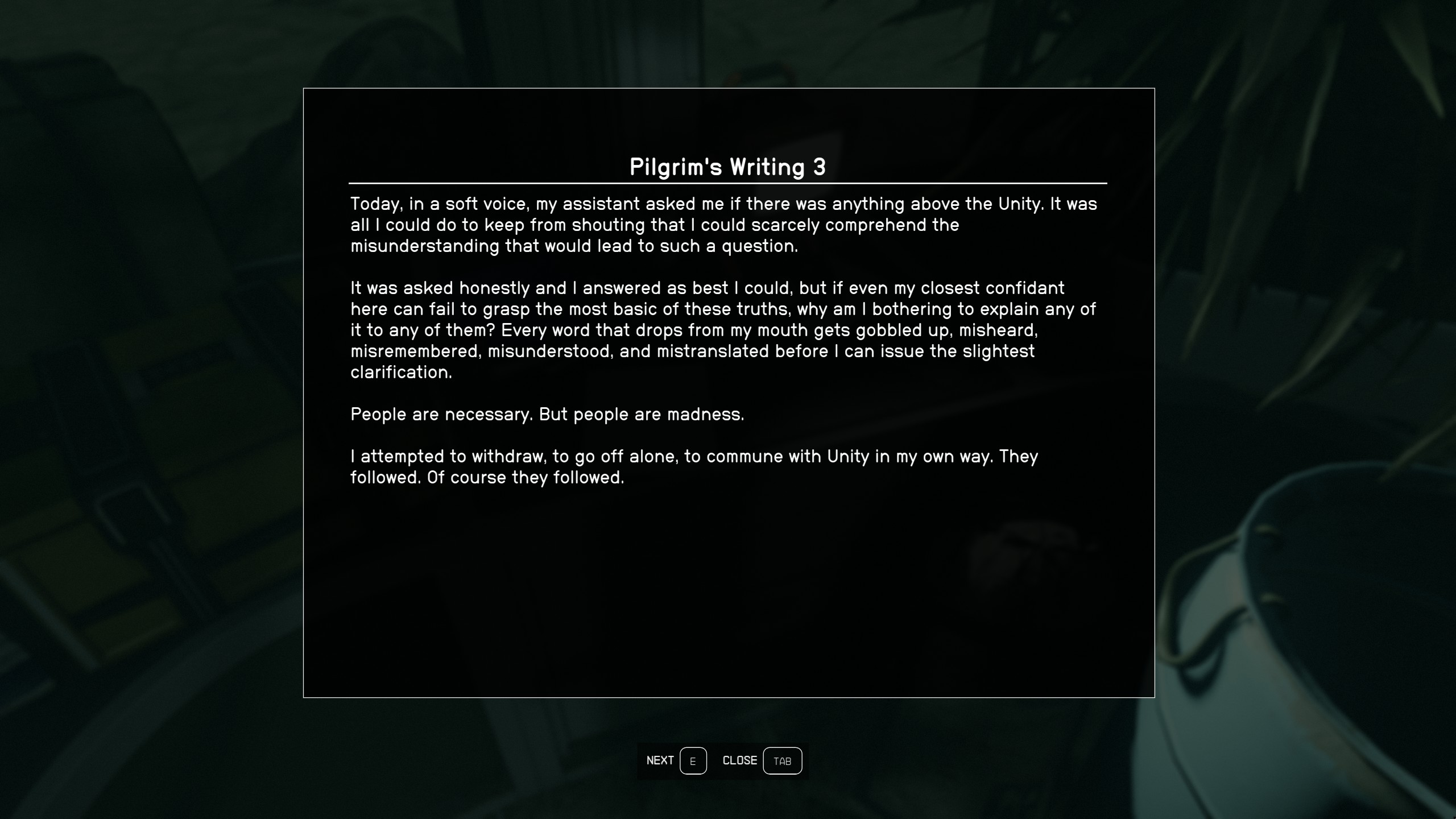 Unity - Main Mission - Starfield - Bethesda Support