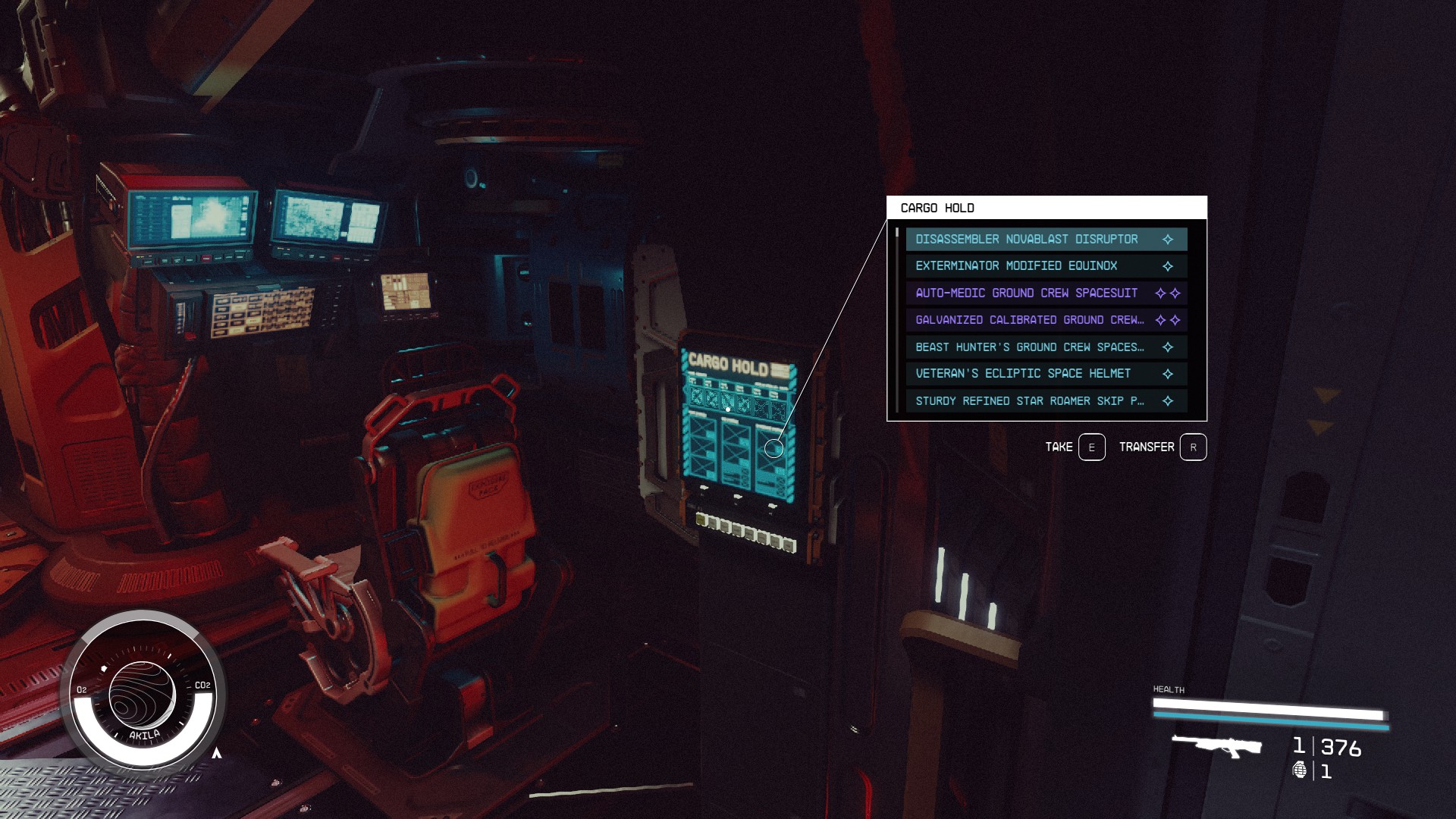 How do I check my ship's inventory? - Bethesda Support