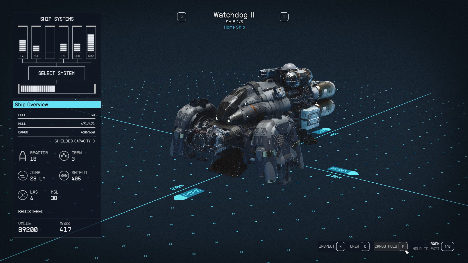 How do I check my ship's inventory? - Bethesda Support