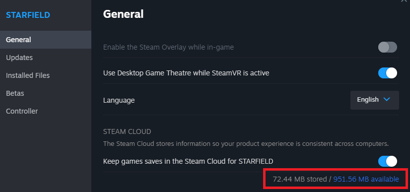 Steam Cloud